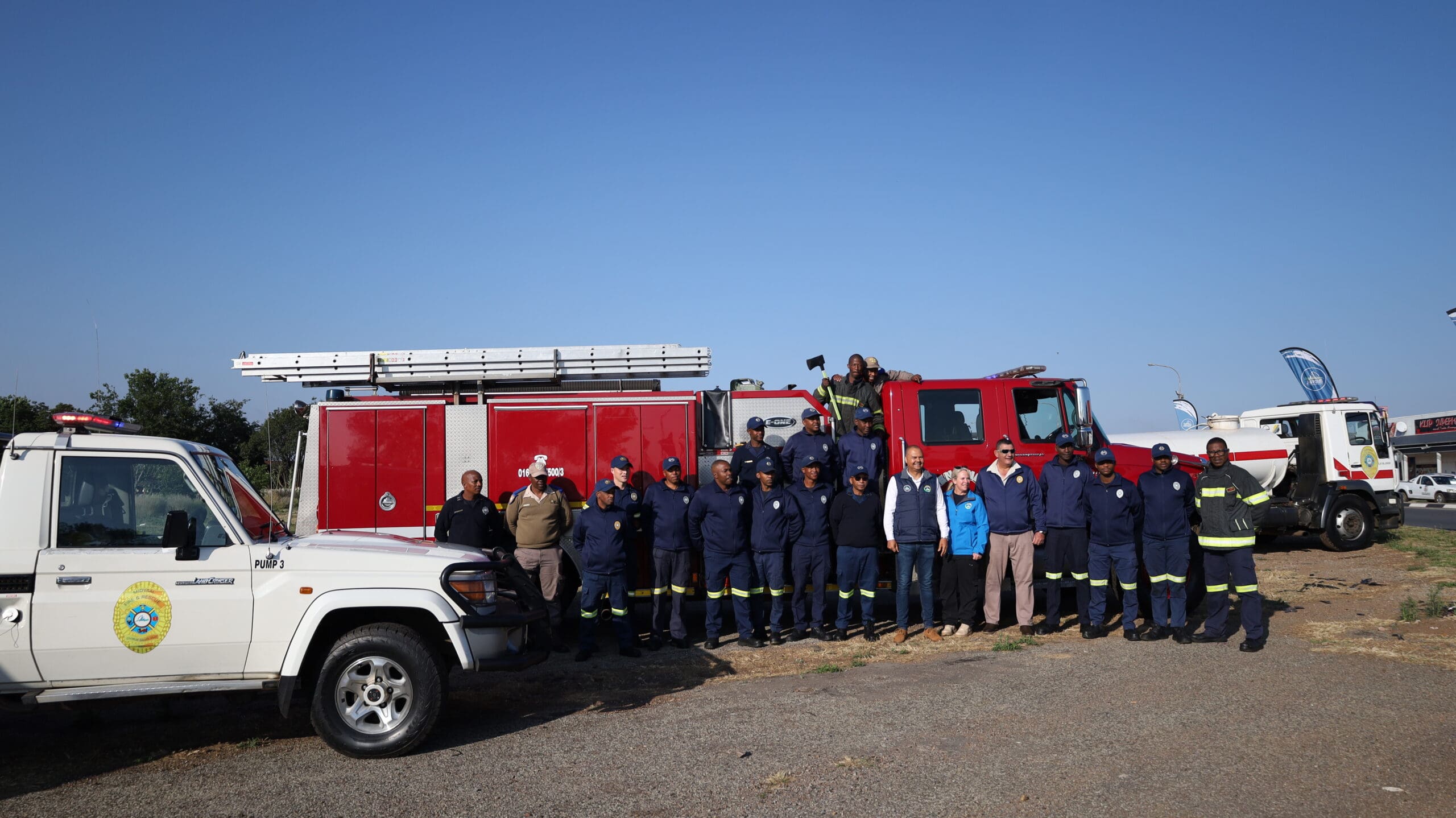 Midvaal kicks off Transport Month with Traffic, Fire & Rescue vehicle ...